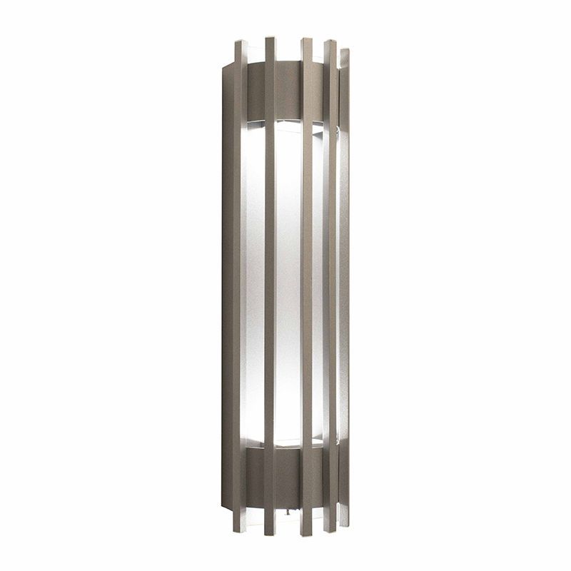 Westgate Crest Wall Scone Cover, Pen Type , Silver, Outdoor Lighting ...